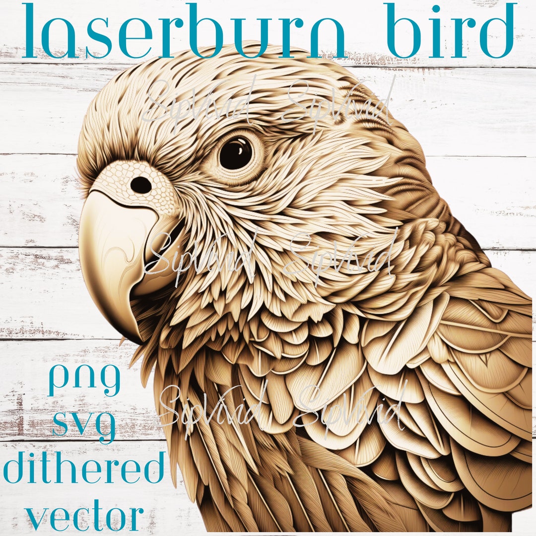 Bird Laser Cut File: 3D Engrave Vector SVG PNG (digital Download) - Etsy UK