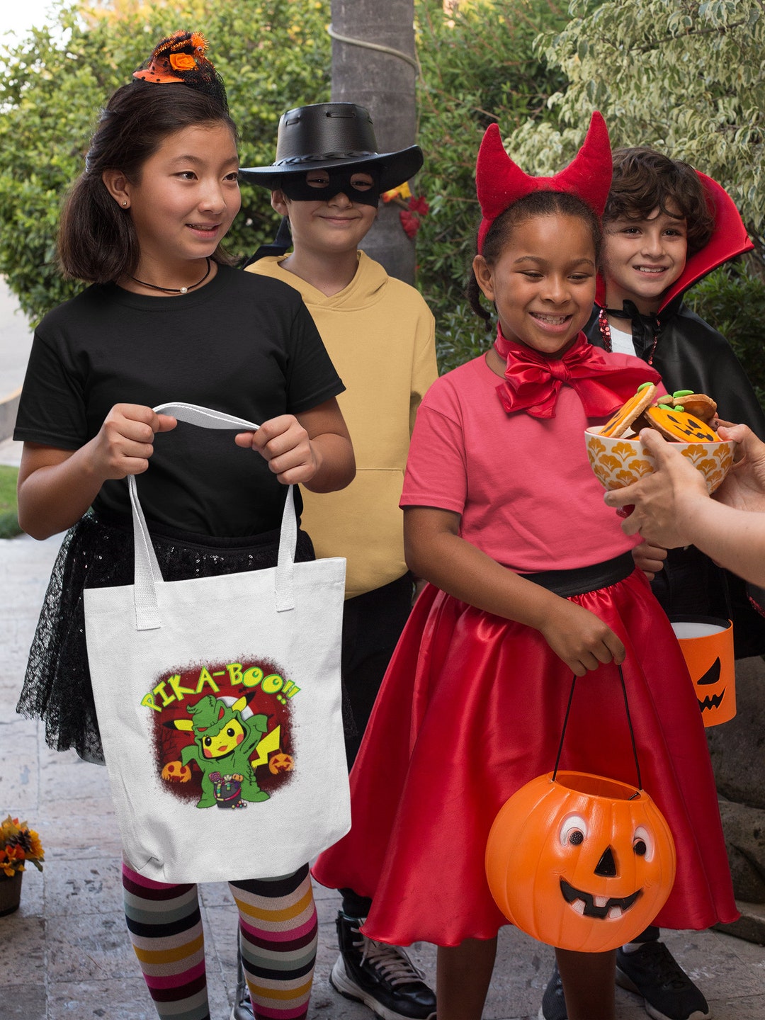 Pikachu / Pika-boo Trick or Treat Bag - Etsy