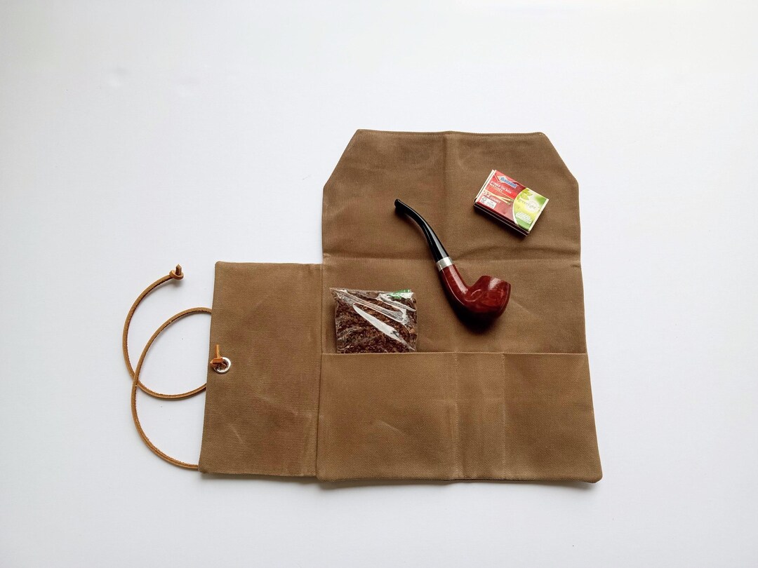 Waxed Canvas Pipe Roll, Tool Roll, Canvas Pouch - Etsy