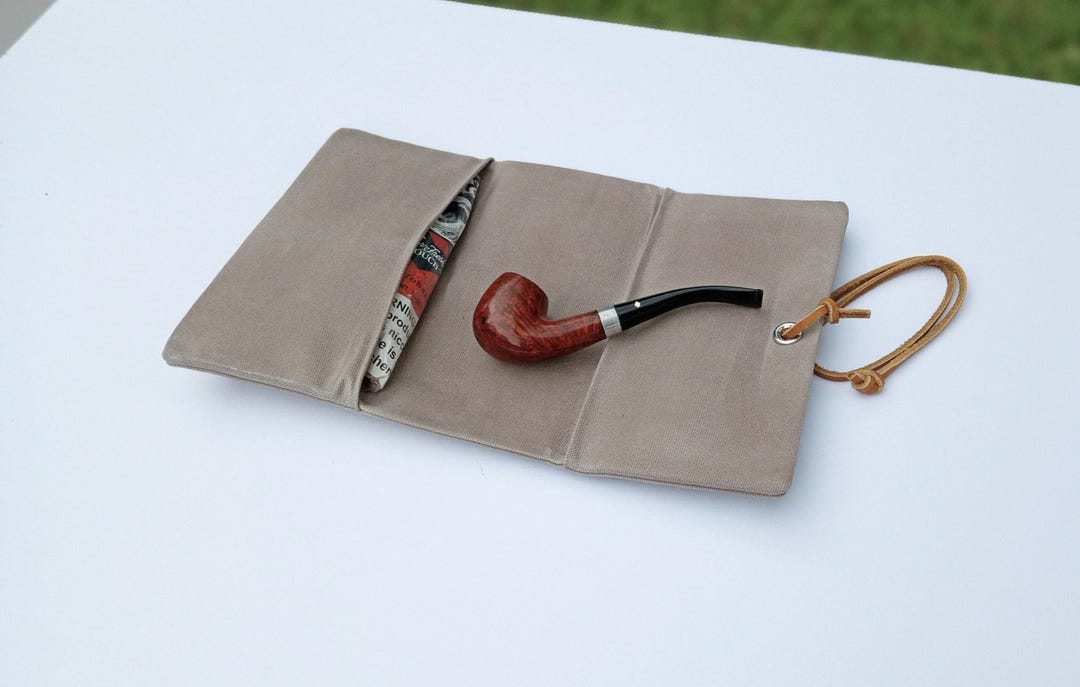 Waxed Canvas Pipe Roll, Tool Roll, Canvas Pouch - Etsy