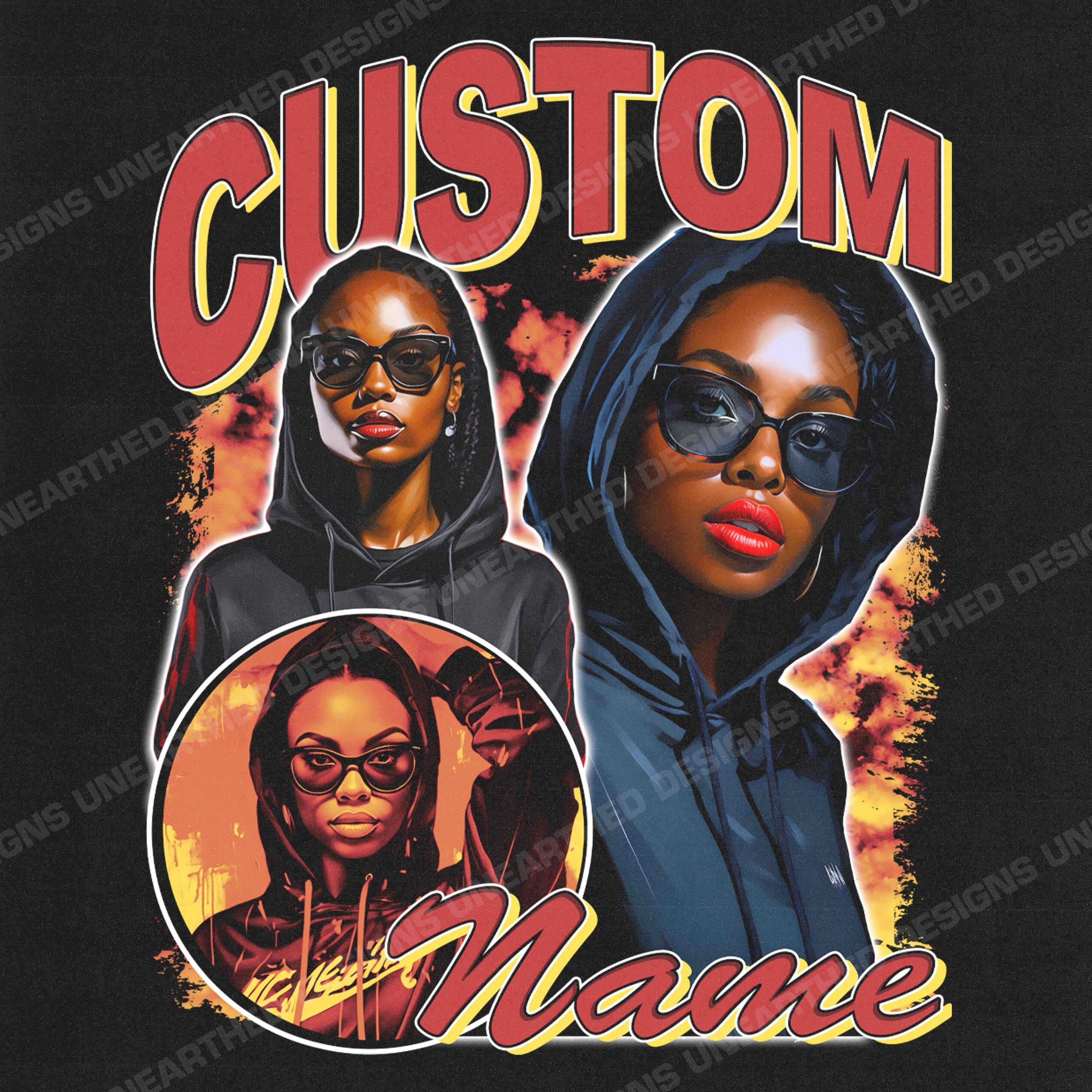 Rap Tee Template, Bootleg Design, 90s Design, Tshirt Design, Graphic ...