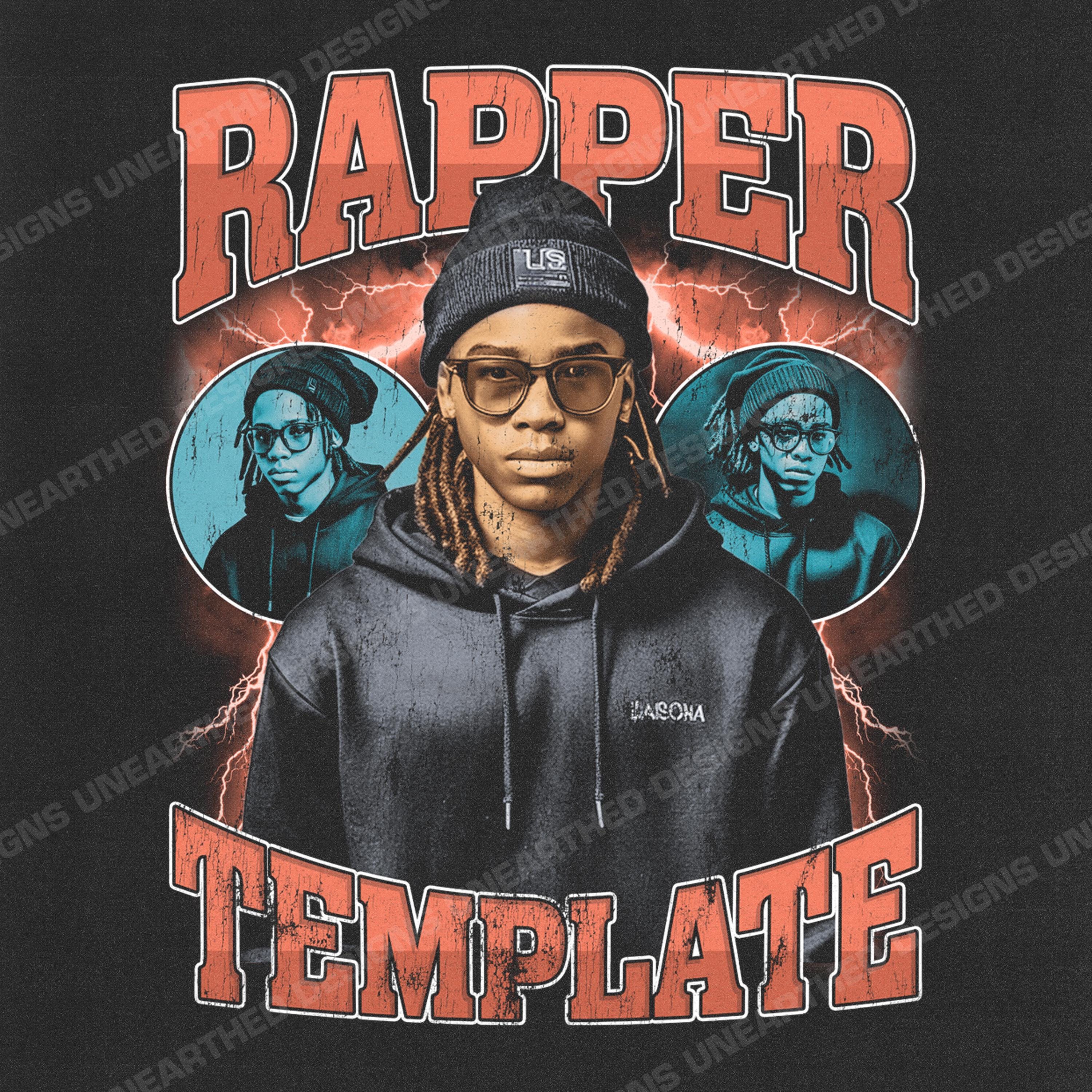 Editable Rap Bootleg Tee, Custom Your Own Bootleg, Custom Rap Bootleg ...