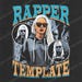 Editable Rap Bootleg Tee, Custom Your Own Bootleg, Custom Rap Bootleg ...
