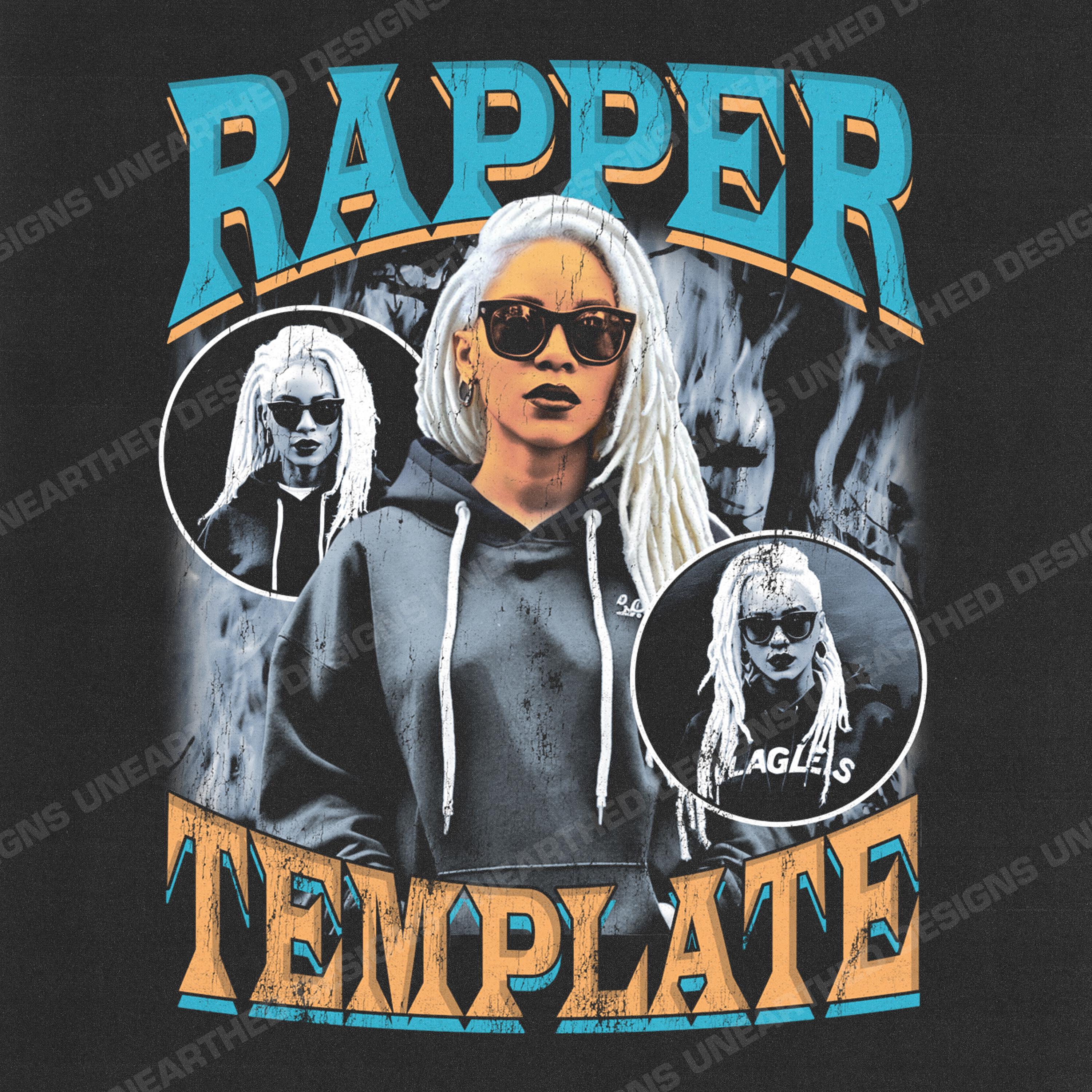 Editable Rap Bootleg Tee, Custom Your Own Bootleg, Custom Rap Bootleg ...