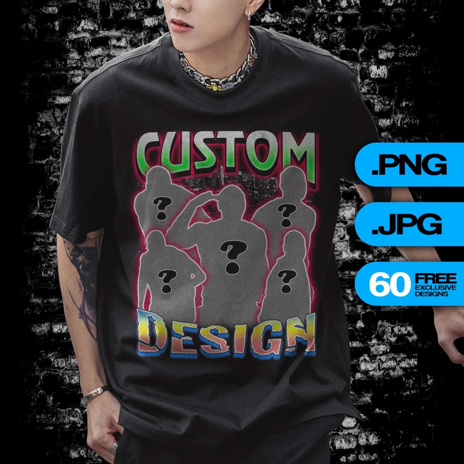 Custom Bootleg Design PNG Digital Download Custom Your Own - Etsy