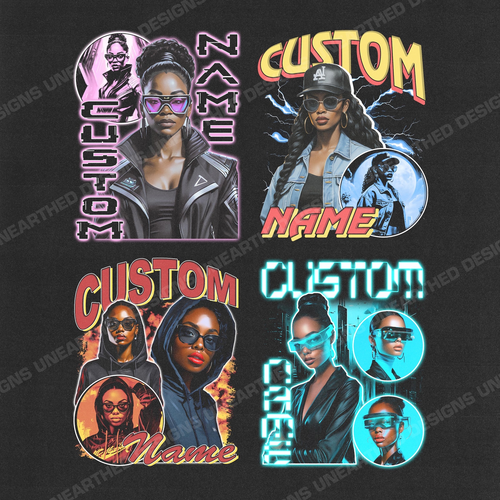 12 Editable Rap Bootleg PSD Template, Custom Rap Tee Template, Custom ...