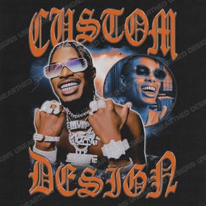 Rap Tee Template, Rap Tee T-shirt Design, 90s Bootleg, Vintage Bootleg ...