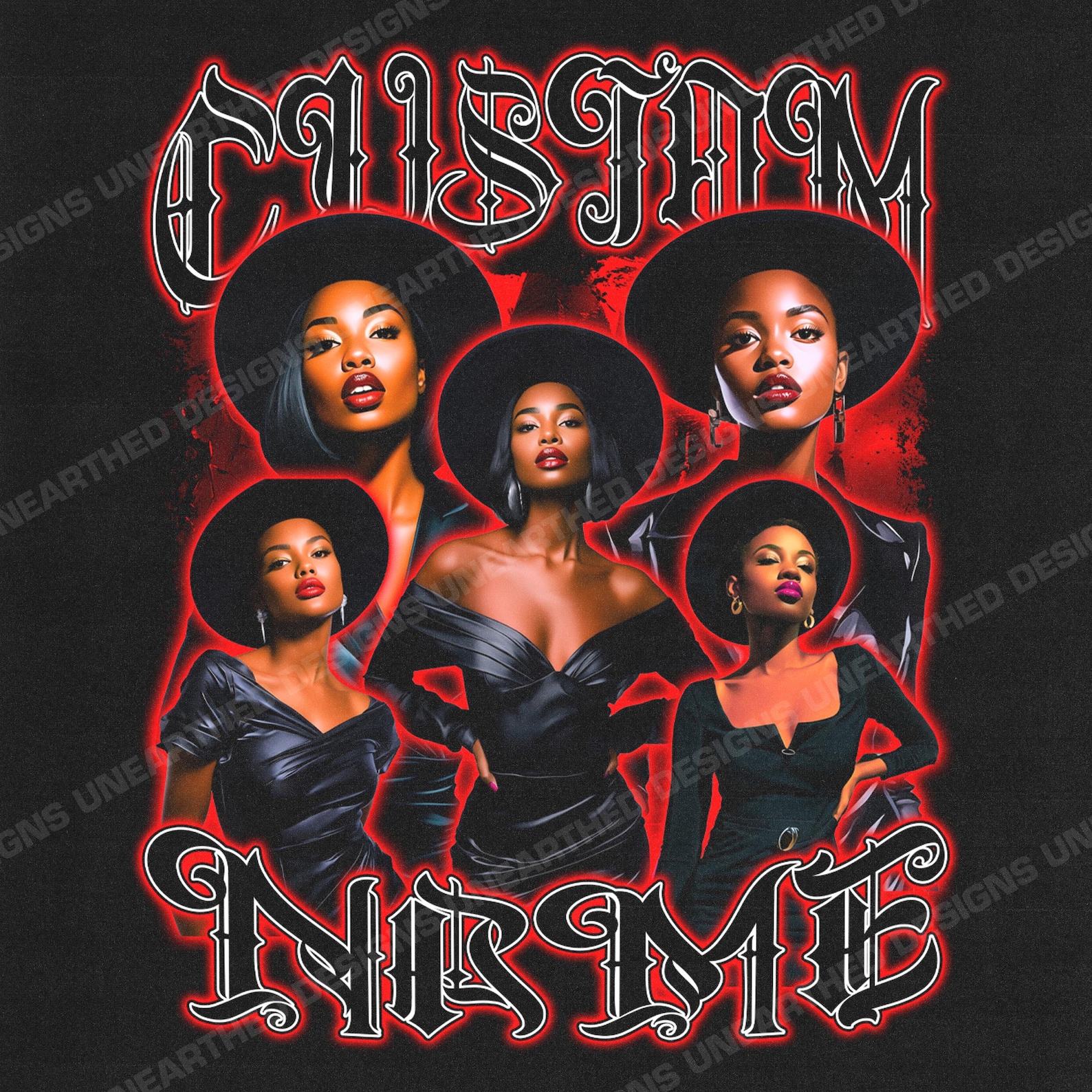 Rap Tee Template, Bootleg Design, 90s Design, Tshirt Design, Graphic ...