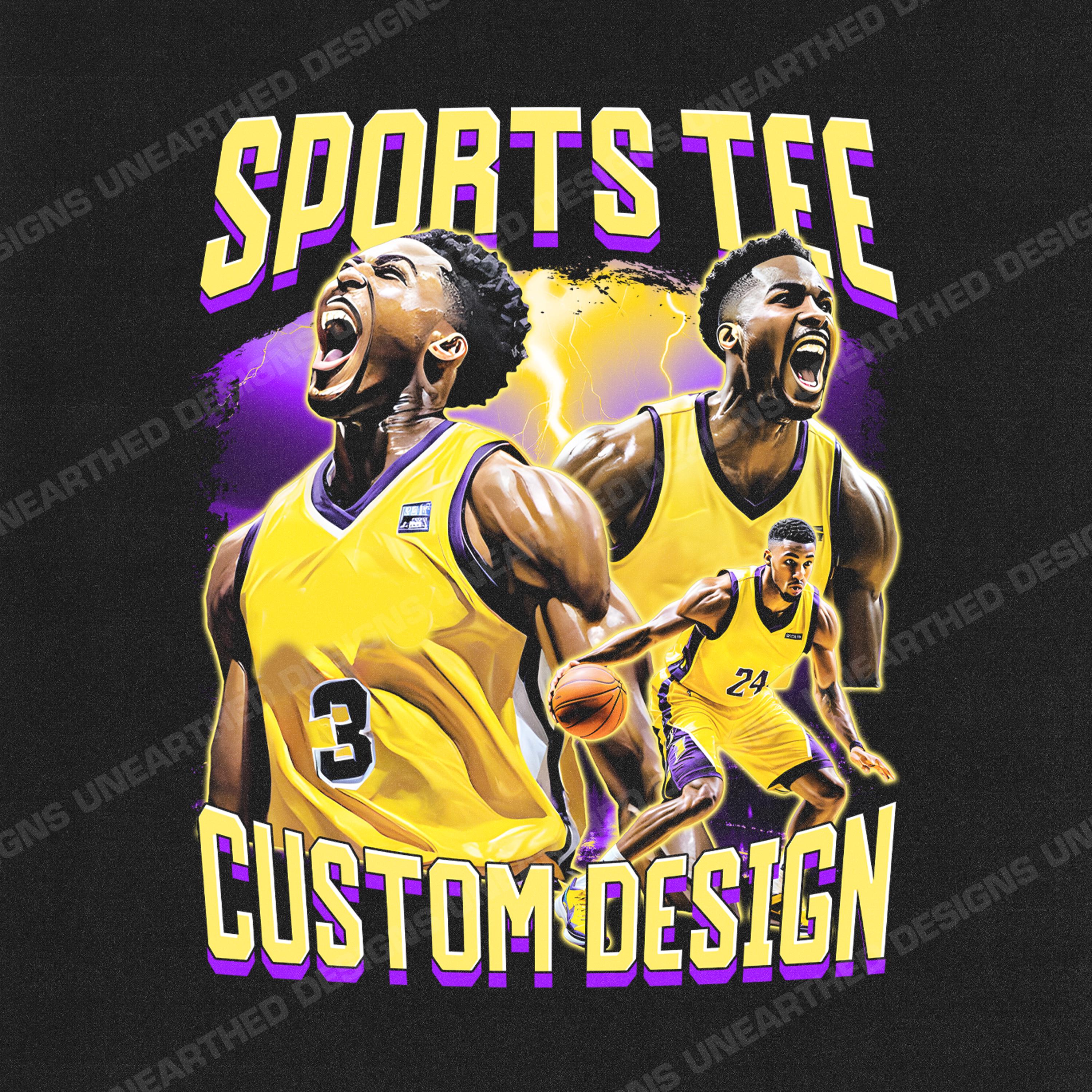 Sports Tee Template, Custom Your Own Bootleg Idea, 90s Bootleg Design ...