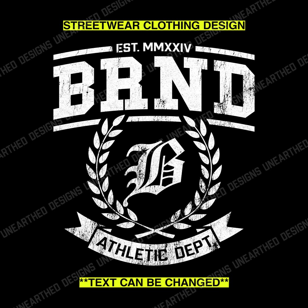 Streetwear Clothing Tshirt Design, Brand Clothing Tshirt Design ...