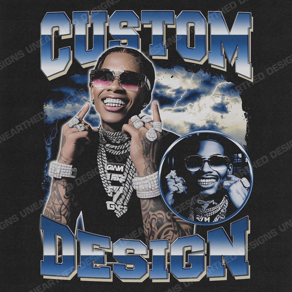 Rap Tee Template, Rap Tee T-shirt Design, 90s Bootleg, Vintage Bootleg ...