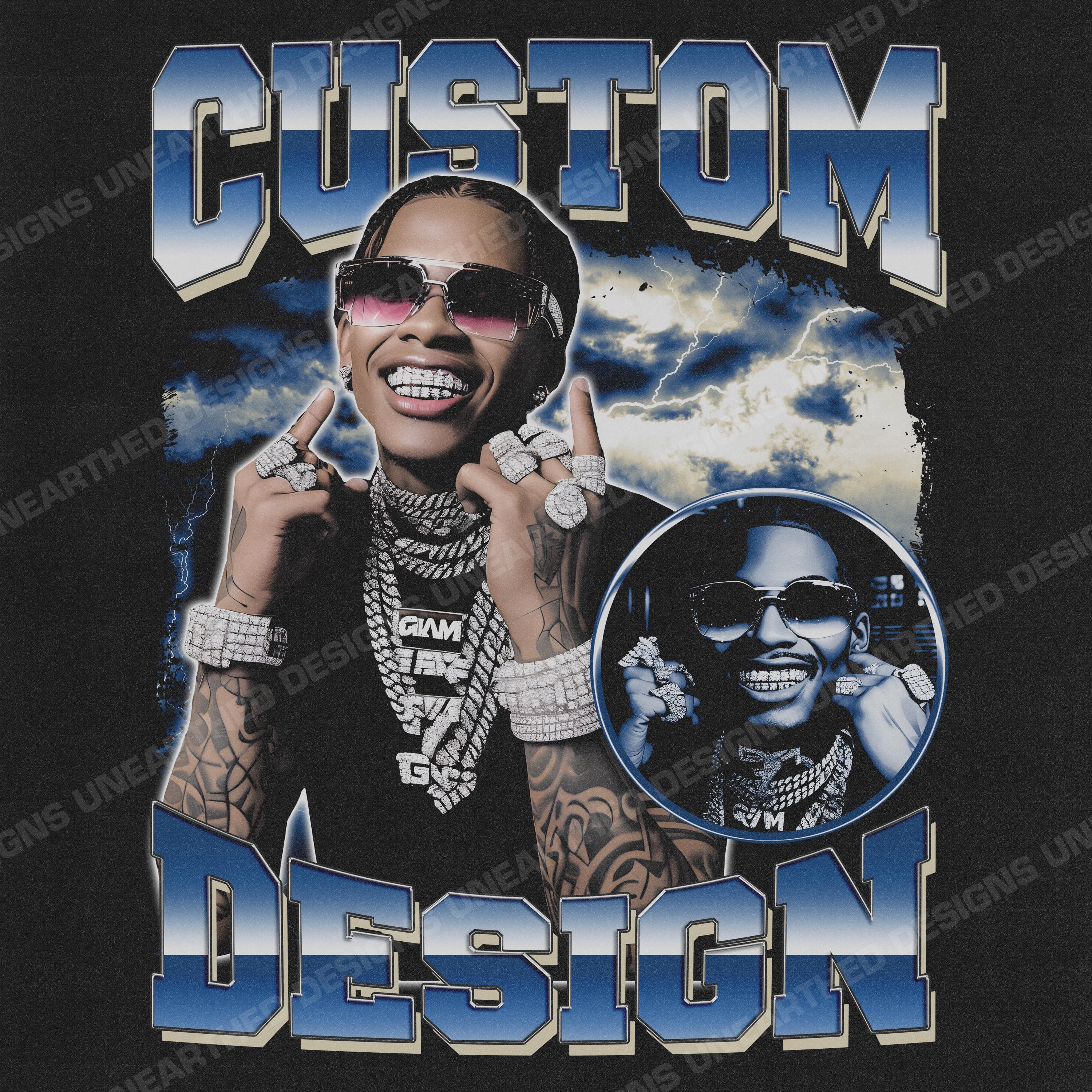 Rap Tee Template, Rap Tee T-shirt Design, 90s Bootleg, Vintage Bootleg ...