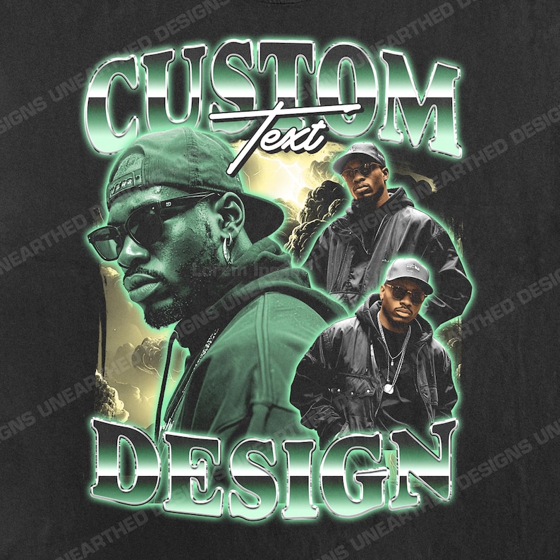 Rap Tee Template, Rap Bootleg Template, Editable Rap Tee, Custom Rap ...