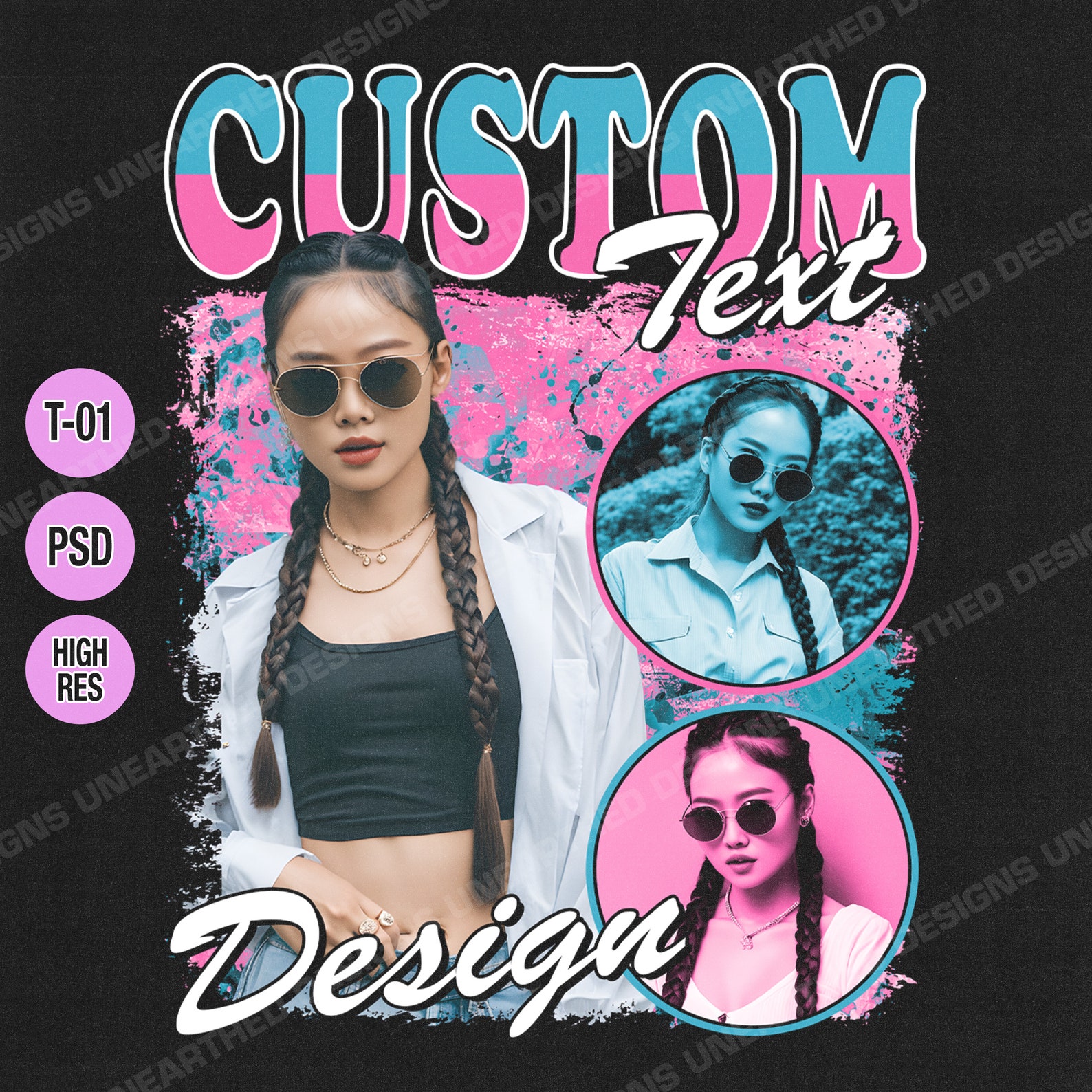 Rap Tee Template, Custom Your Own Bootleg Idea, 90s Bootleg Design ...