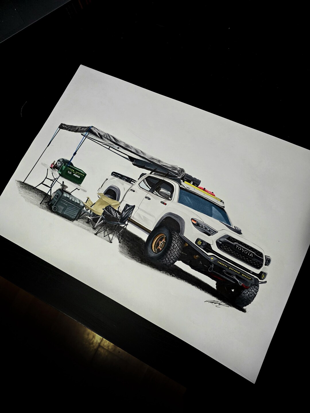Custom Personal Car Drawings - Hand Drawn Auto Art, Cars, Trucks, Suv's ...