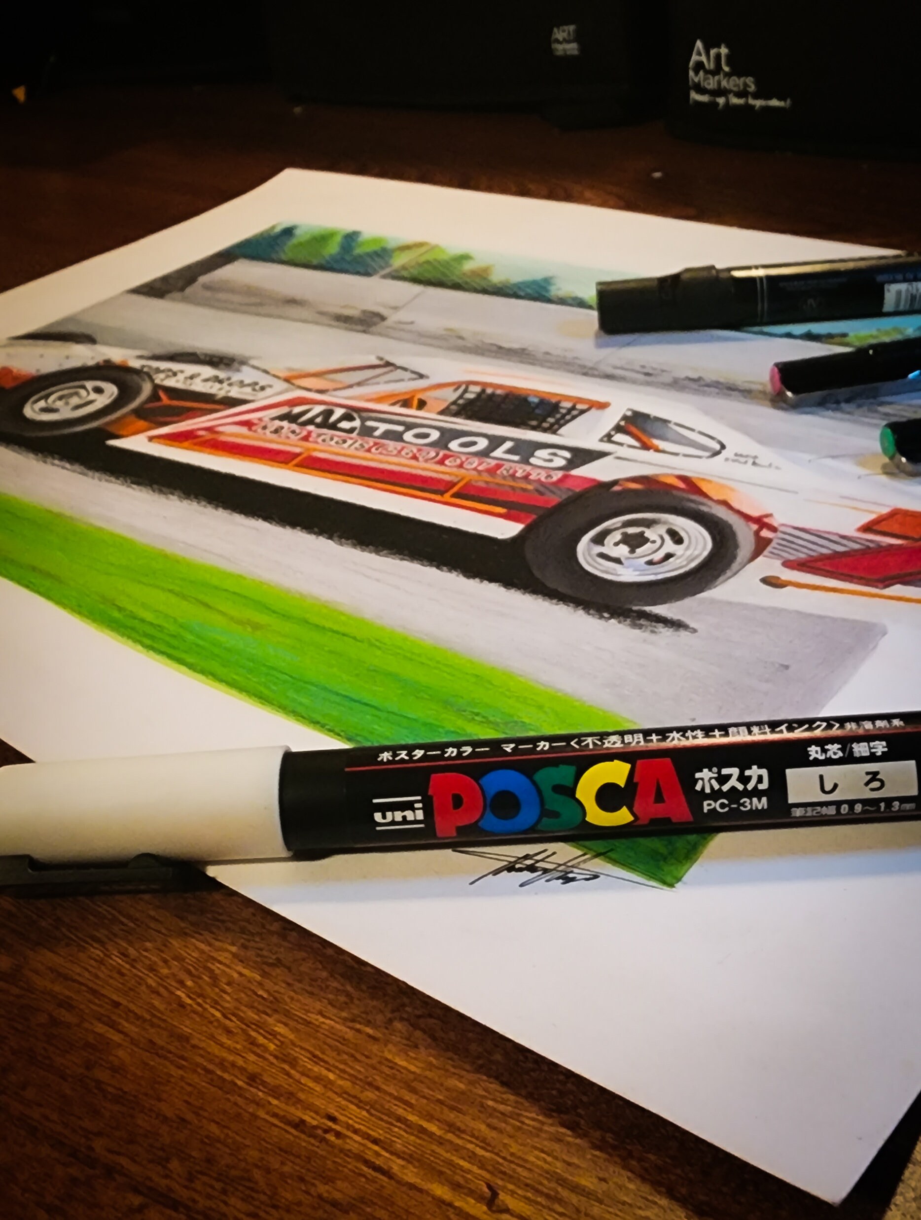 Custom NASCAR / Stock Car/ F1 Drawings - Personalized Car Drawings ...