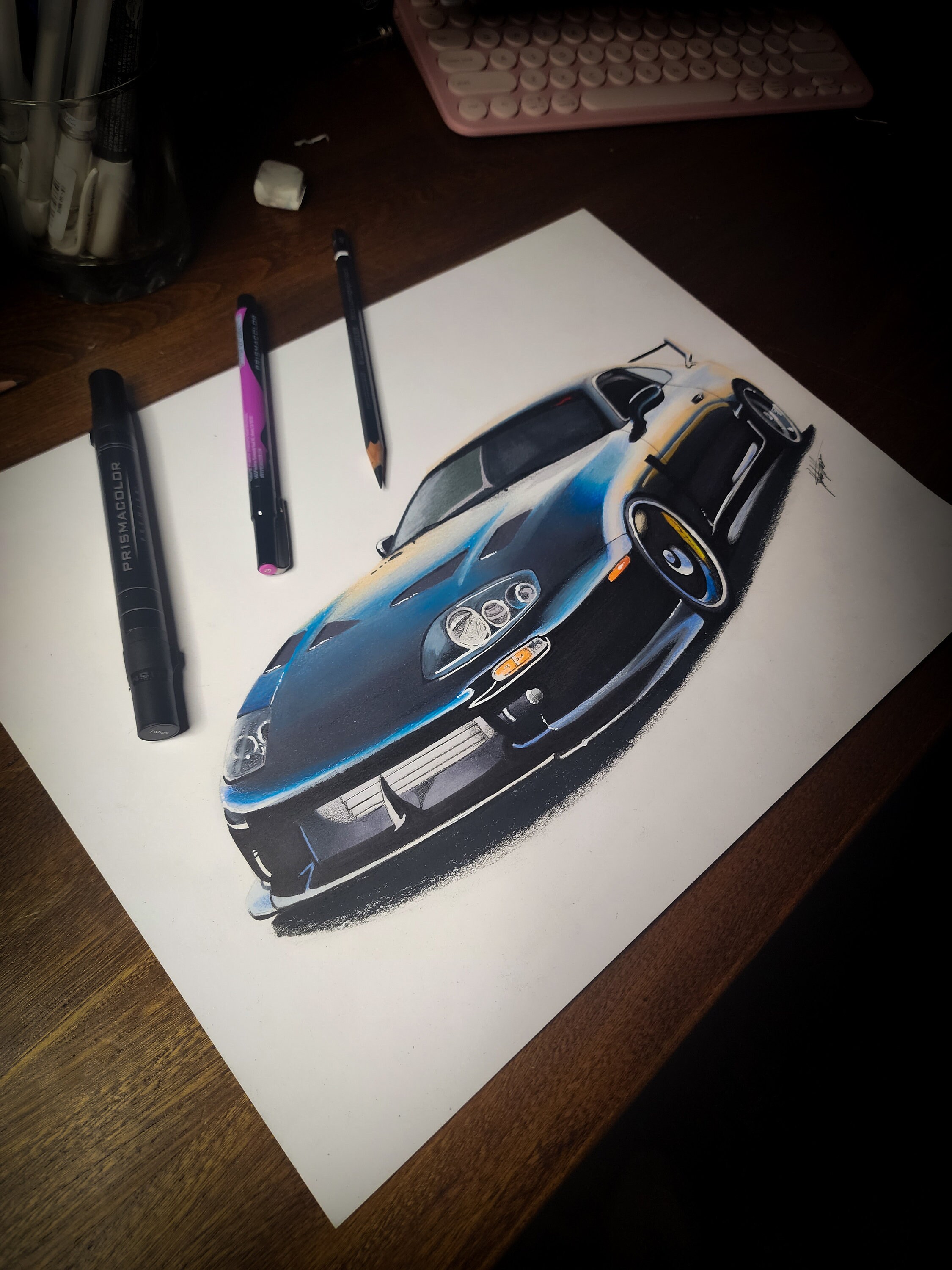 Custom NASCAR / Stock Car/ F1 Drawings - Personalized Car Drawings ...