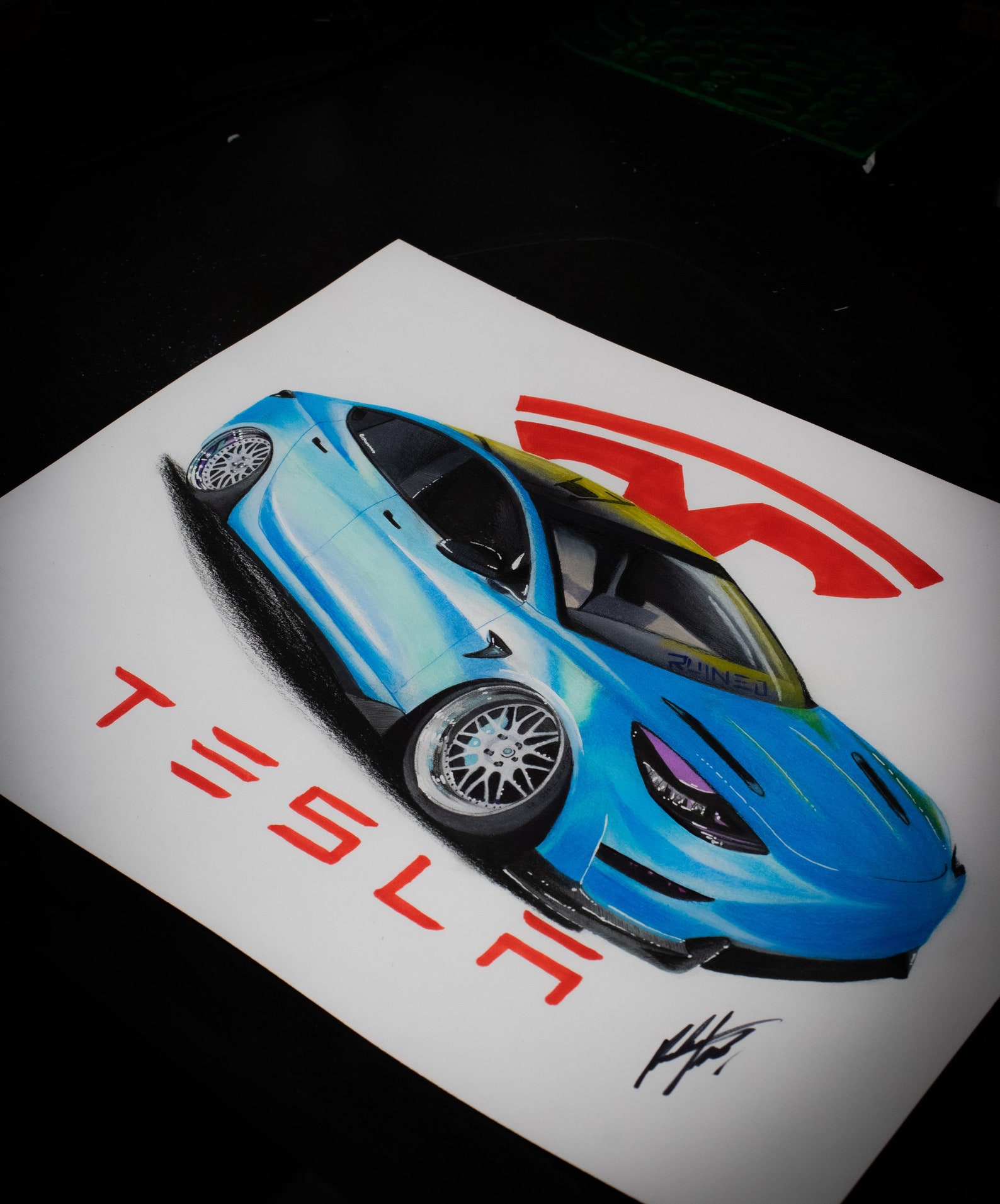 Custom Personal Car Drawings Hand Drawn Auto Art, Cars, Trucks, Suv's ...