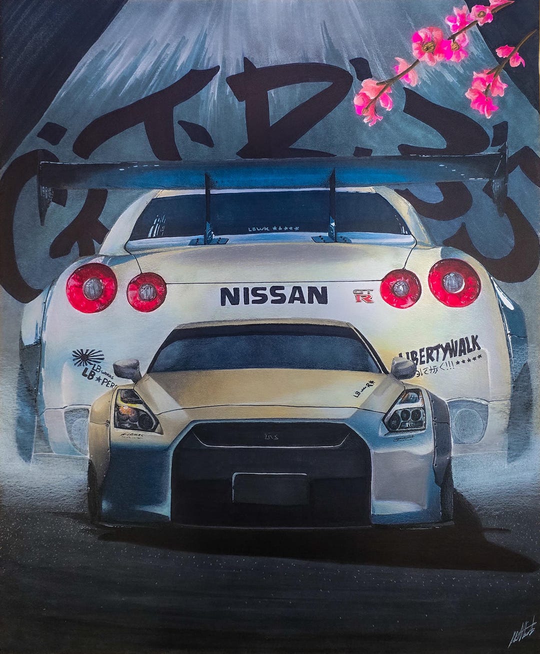 Custom Car Drawing: Hand-drawn Automotive Art - Etsy