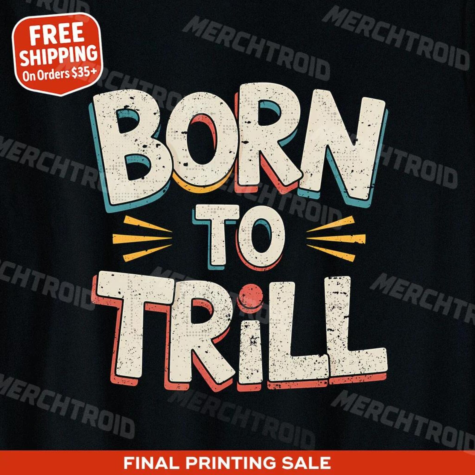 BORN TO TRILL Cartoon Pop Piano T-shirt, Music Lover Shirt, Funny ...
