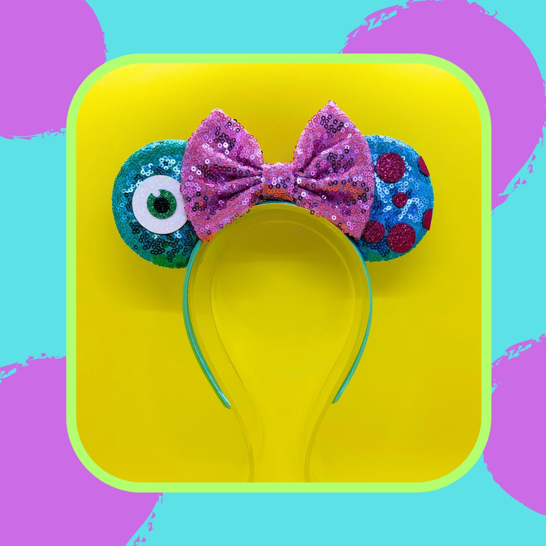 Awesome Disney Inspired Monsters Inc Sully & Mike Ears Headband Magic ...