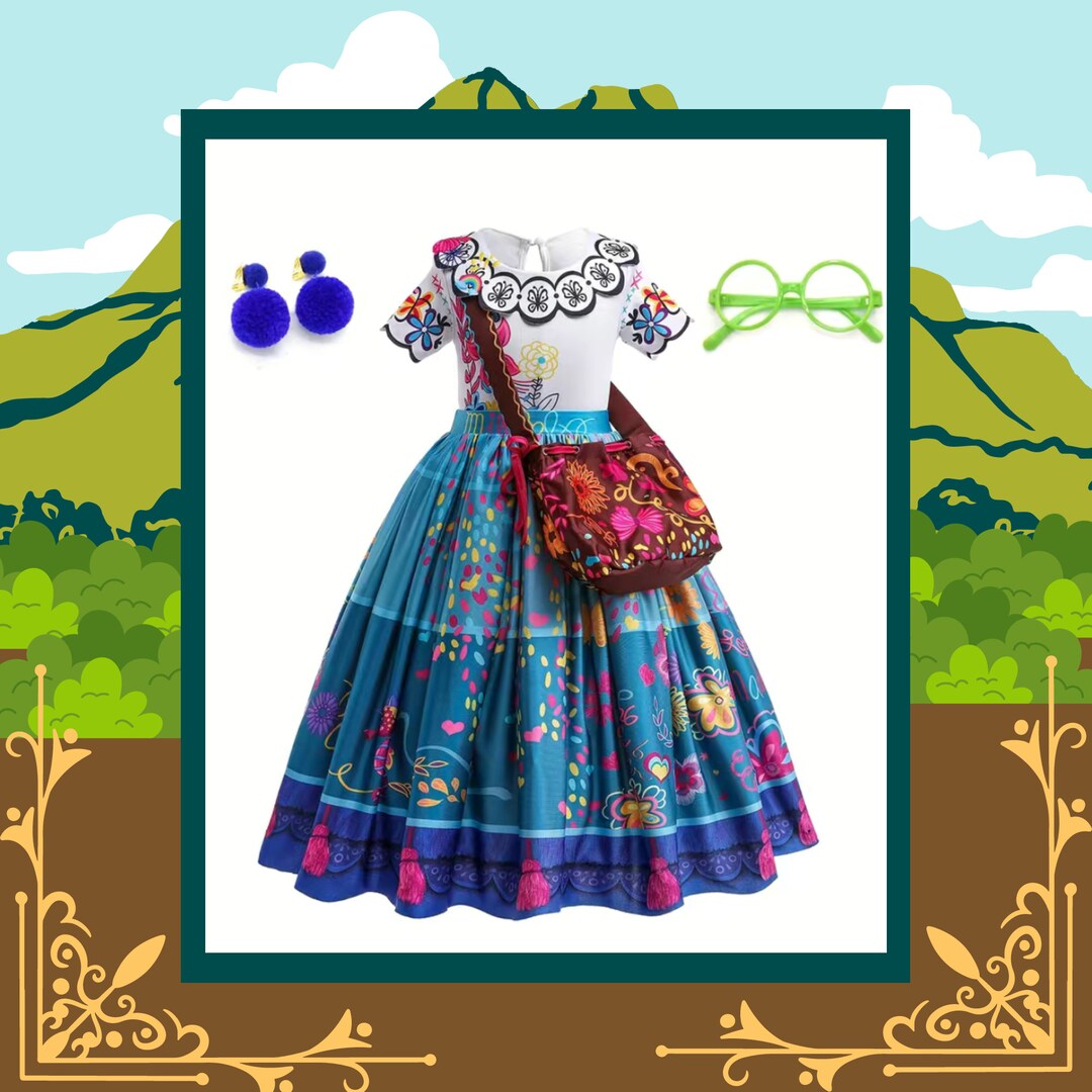 Beautiful Mirabel Dress Costume Disney Inspired Encanto Outfit ...