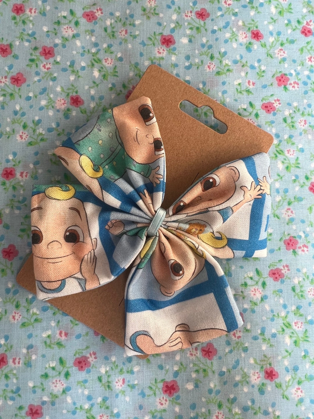 Double Hair Bow - Etsy