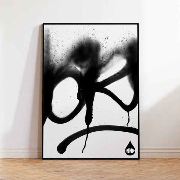 Graffiti Wall Art Print - Etsy Australia