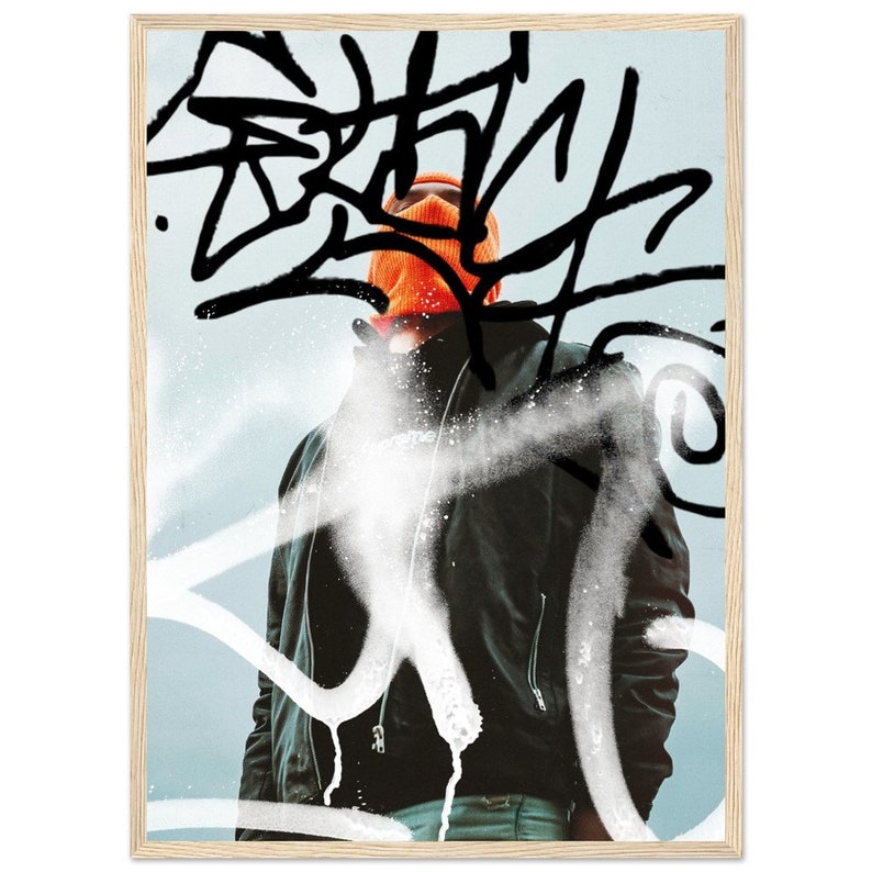 INNK Graffiti Street Art Portrait Wall Art New York City Graff Tag ...