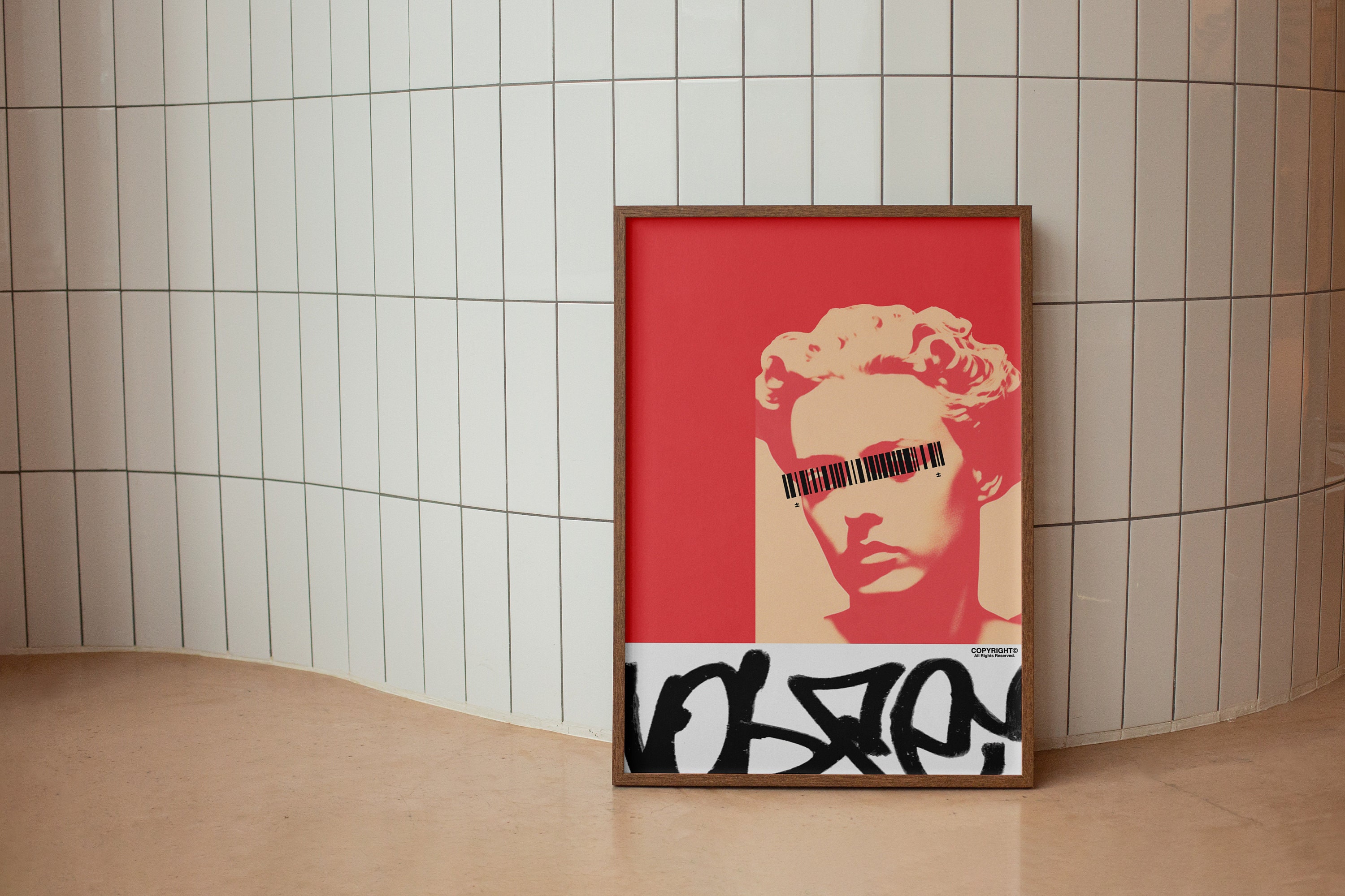 INNK Graffiti Wall Art Graphic Design Text Art Poster Urban Street Art ...