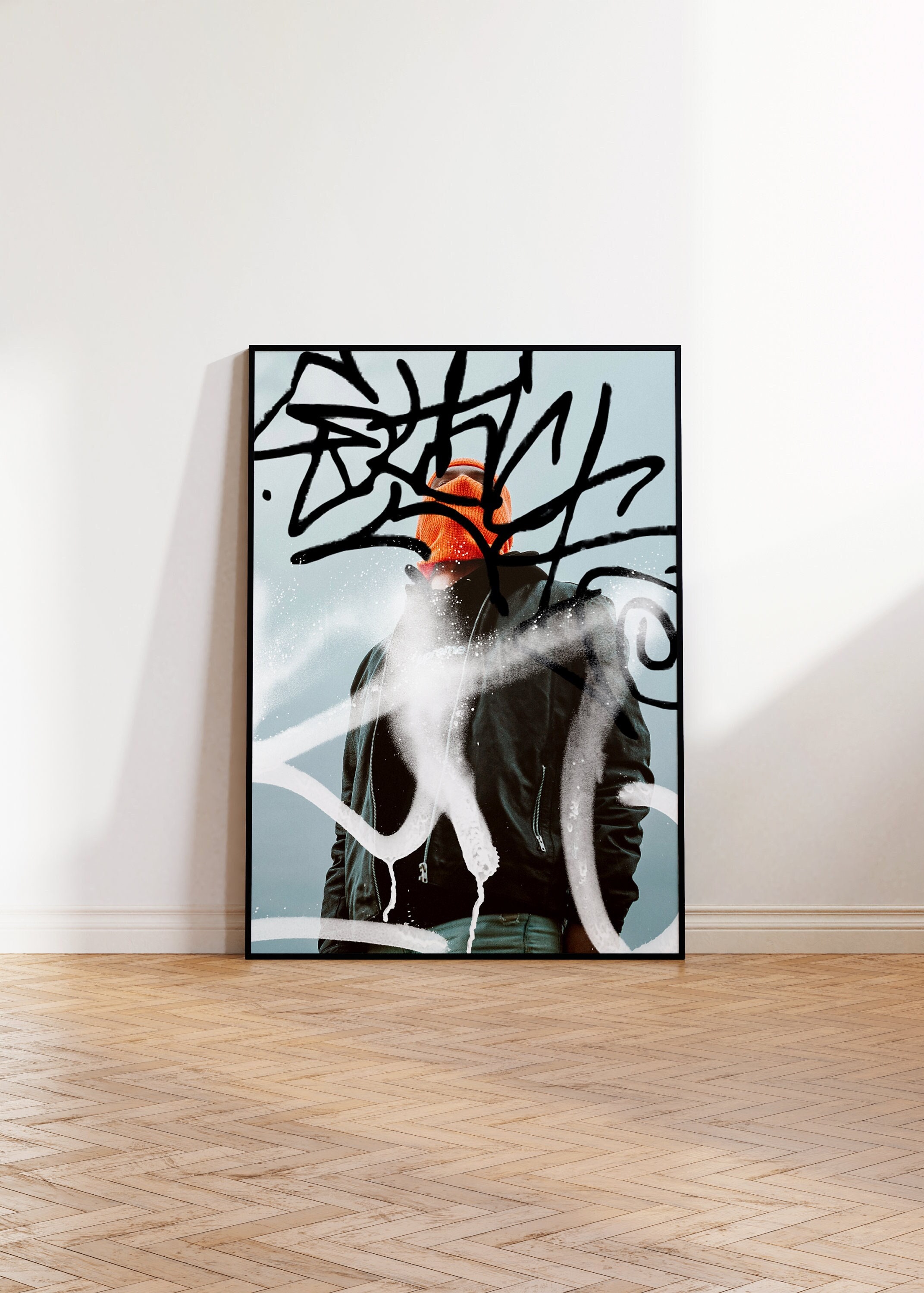 INNK Graffiti Street Art Portrait Wall Art New York City Graff Tag ...