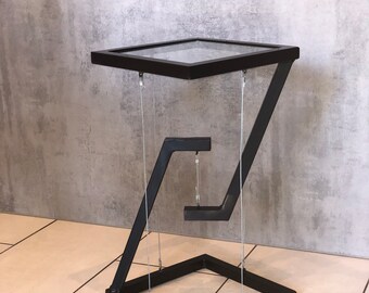 Coffee Table Black, Floating Table Steel Table Tensegrity Table, Café ...