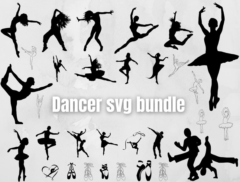 Dance Svg Bundle, Dance Svg, Dance Team Svg, Dancer Team Svg, Dance ...