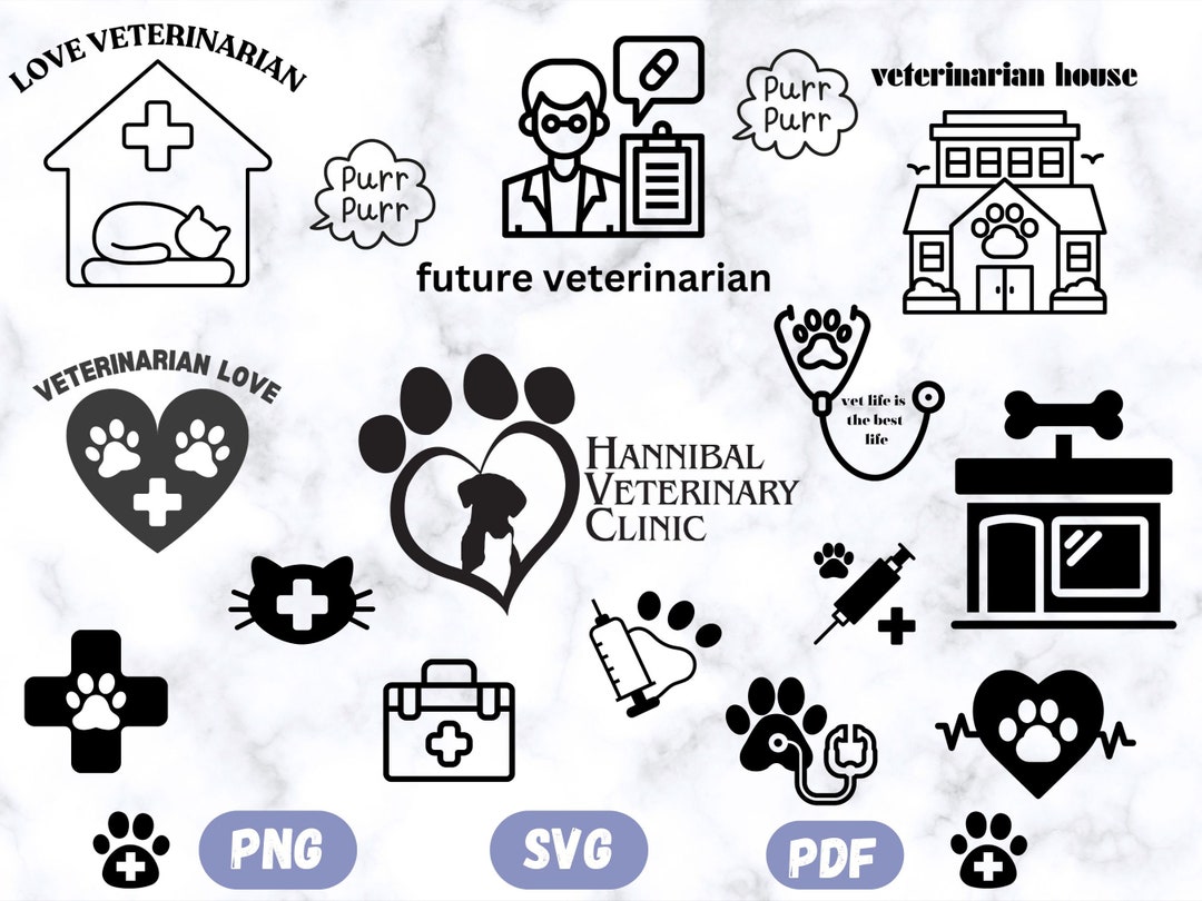Veterinary Assistant SVG Bundle, Medical Care SVG, Pet Care, Svg Bundle ...