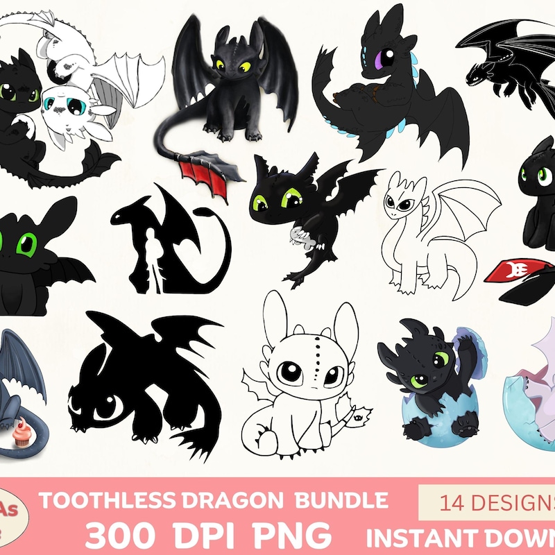 Toothless Head Png - Etsy