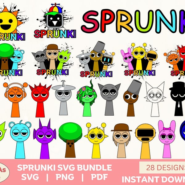 Sprunki Svg - Etsy