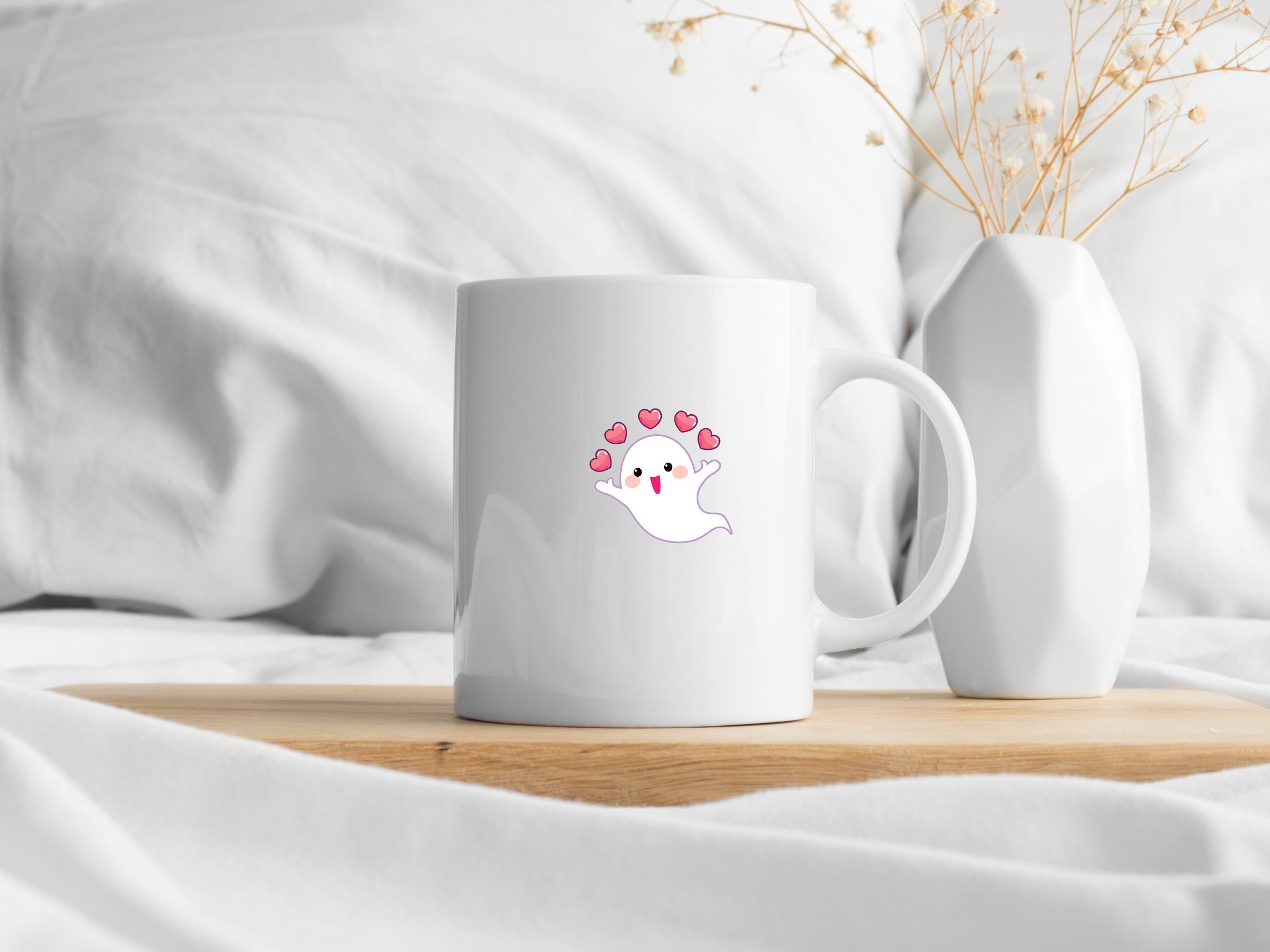 Valentine Ghost Svg Bundle, Valentine's Day SVG, Happy Valentine Svg ...