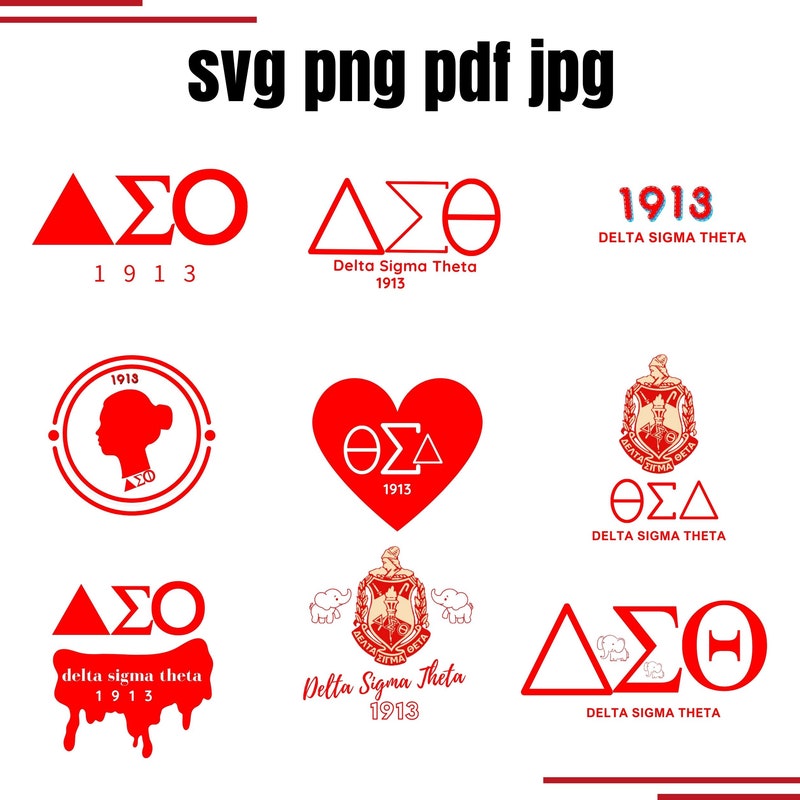Delta Sigma Svg - Etsy