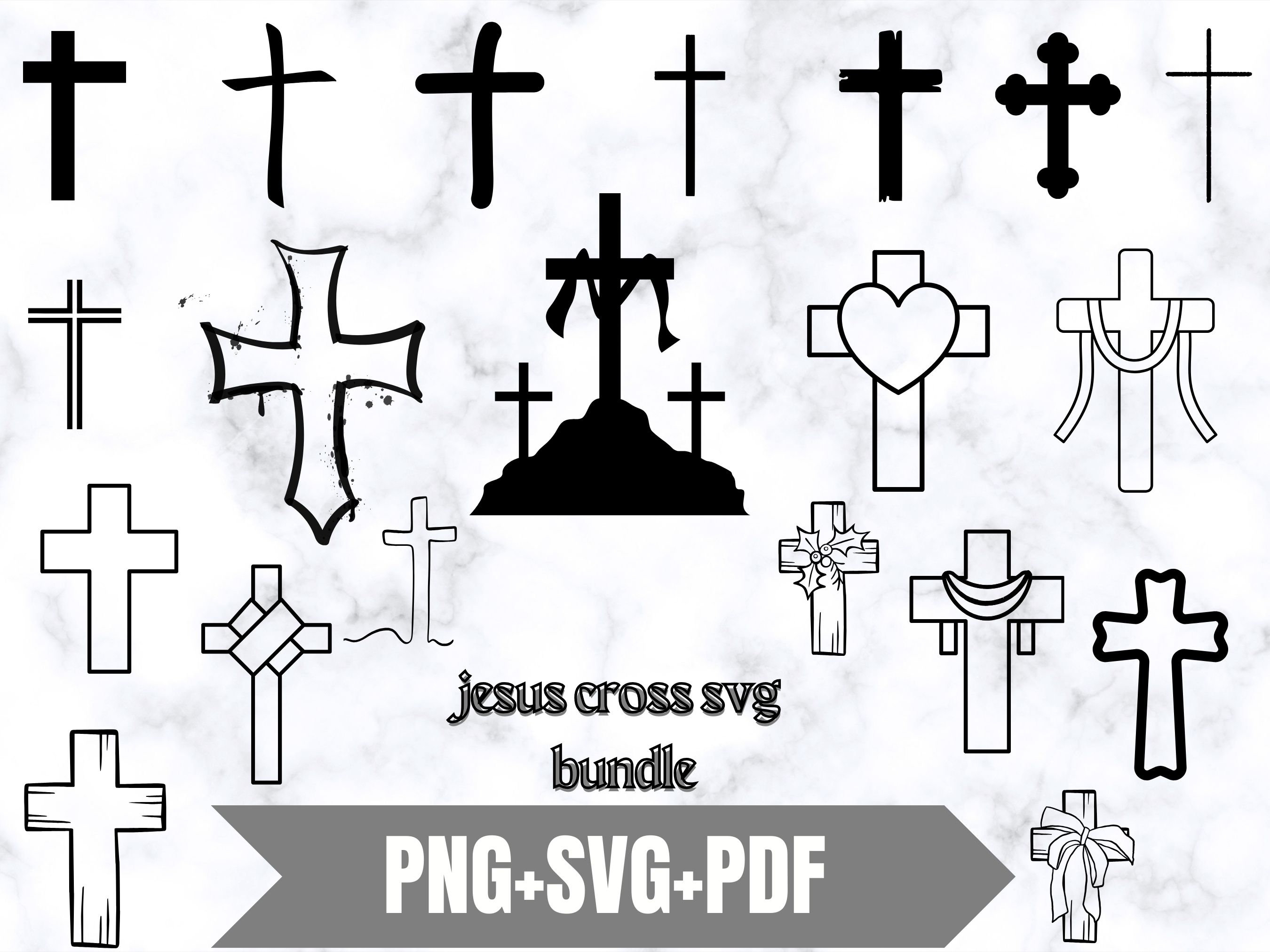 Cross Jesus Cross Svg Bundle , Old Rugged Christian Cross Svg, Faith ...