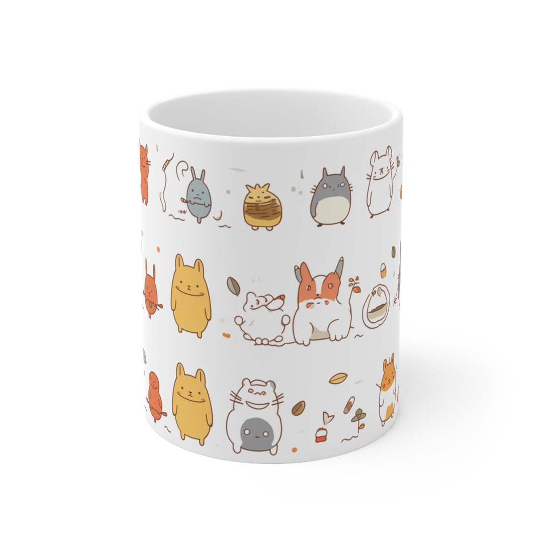 Charming Custom Illustrated Character Mug - Perfect Personalized ...