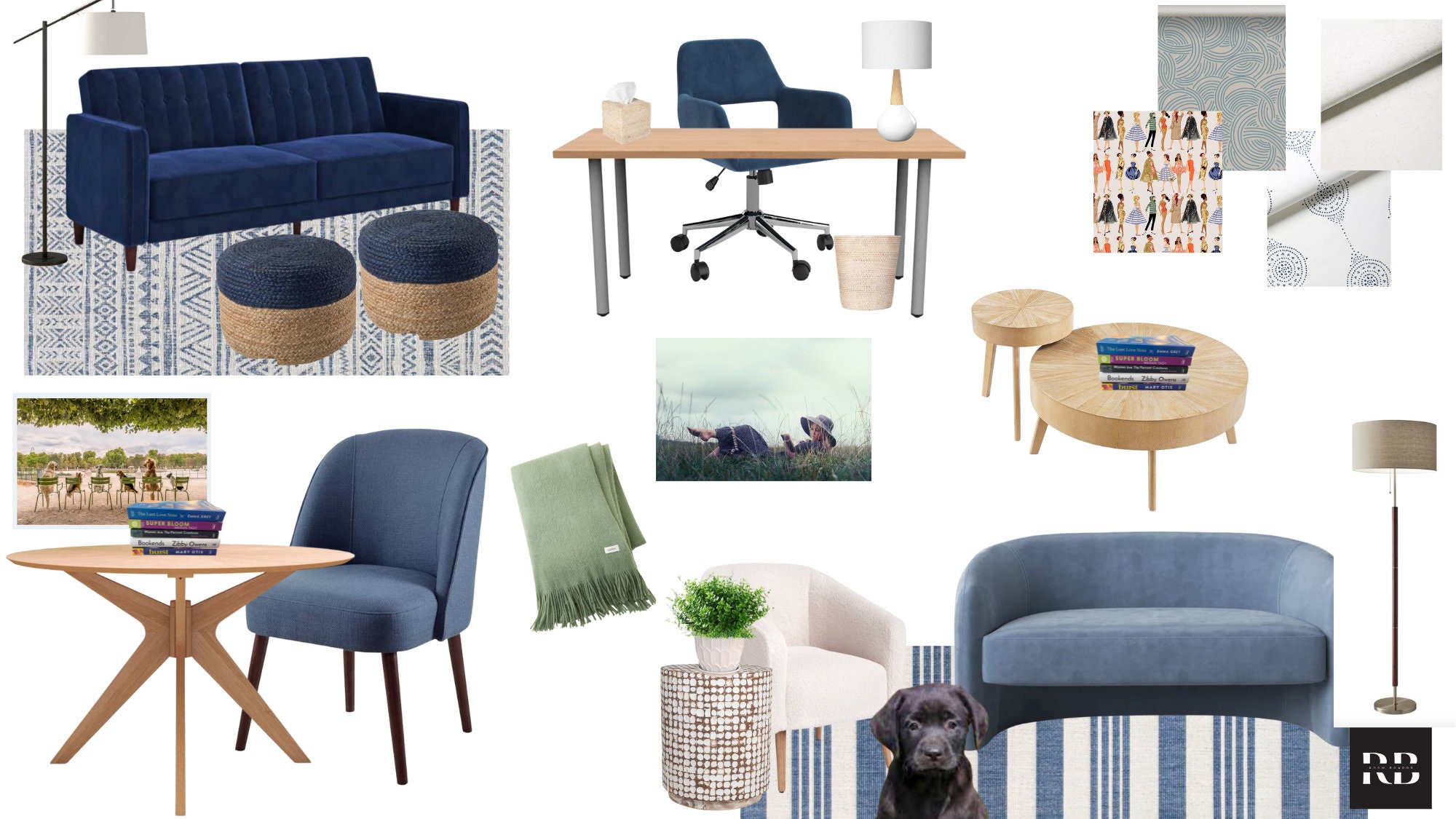 Zibby Media Office Inspo, Office Design Mood Board, Office Floor Plan ...