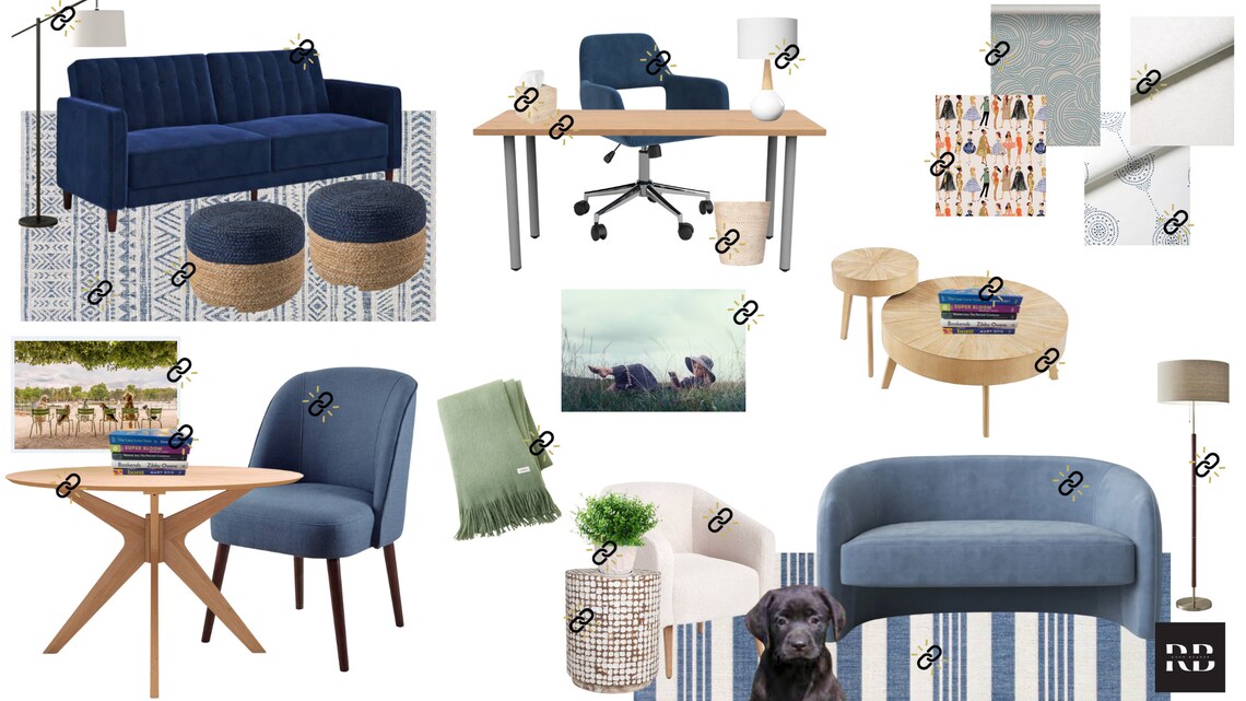 Zibby Media Office Inspo, Office Design Mood Board, Office Floor Plan ...