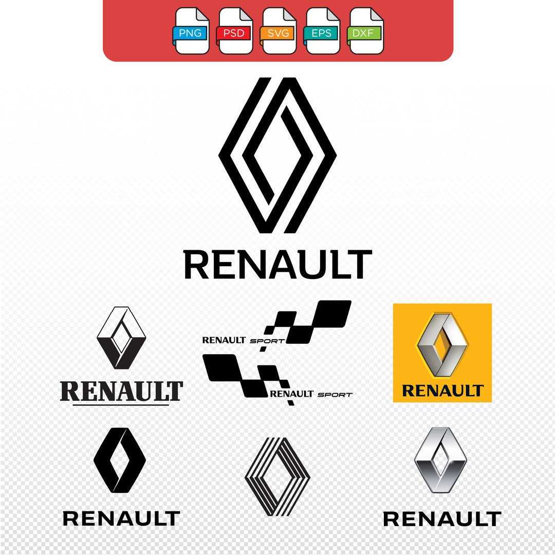 Renault Svg Png Dxf Cricut File Svg Bundle Sticker Cricut - Etsy Canada