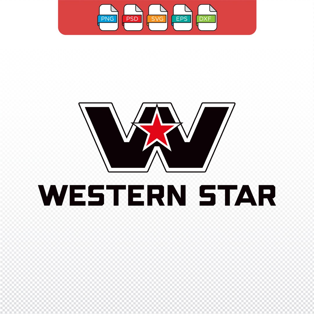 Western Star Svg Png Dxf Cricut File Svg Bundle Sticker - Etsy Australia