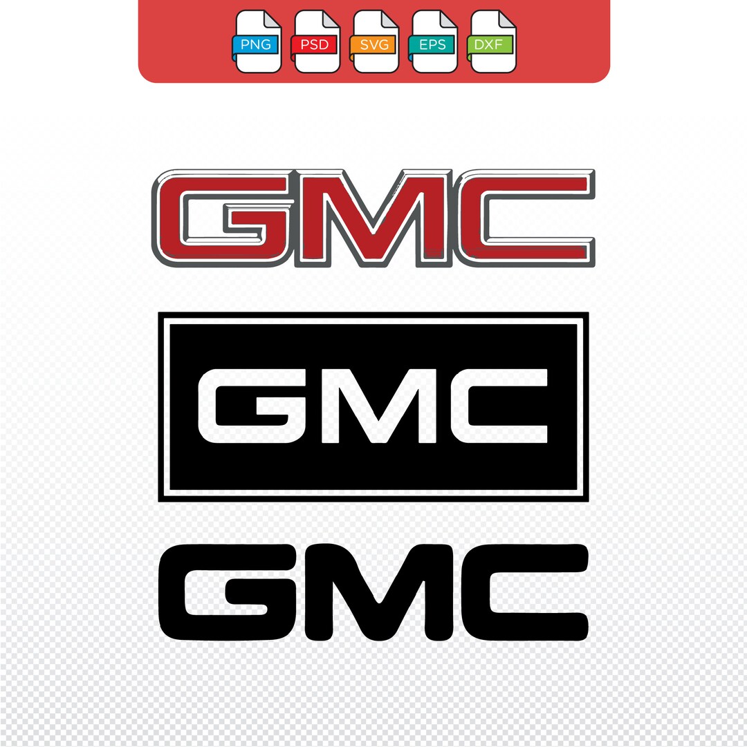 Gmc Svg Png Dxf Cricut File Svg Bundle Sticker Cricut Svg Etsy