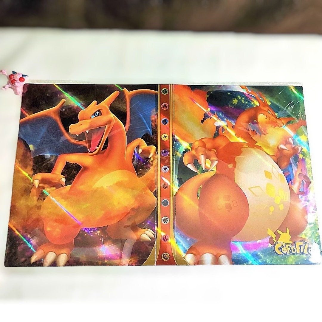 Pokémon Binder Charizard VMAX Leviator Pikachu Raichu 240 - Etsy Australia