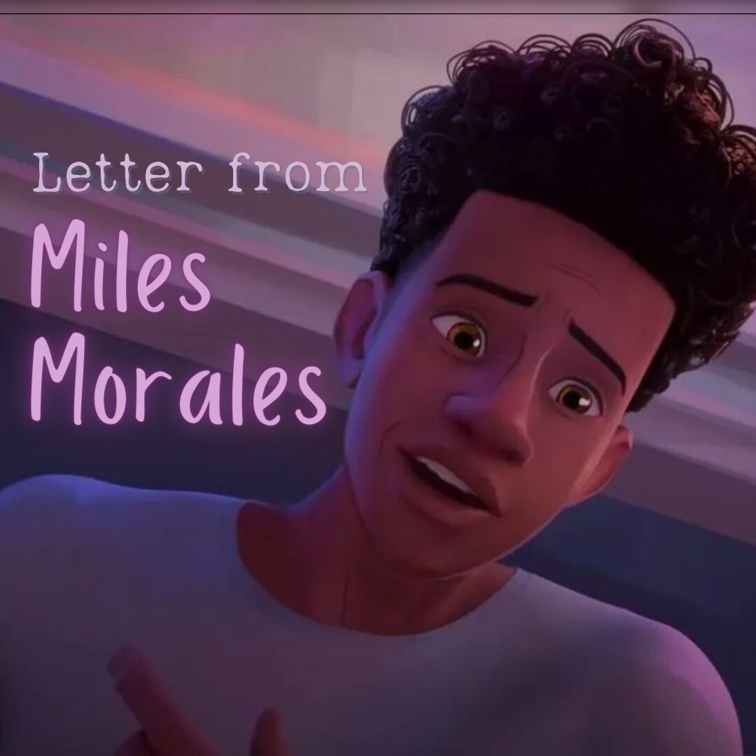 Personalized Letter From Miles Morales Across the - Etsy