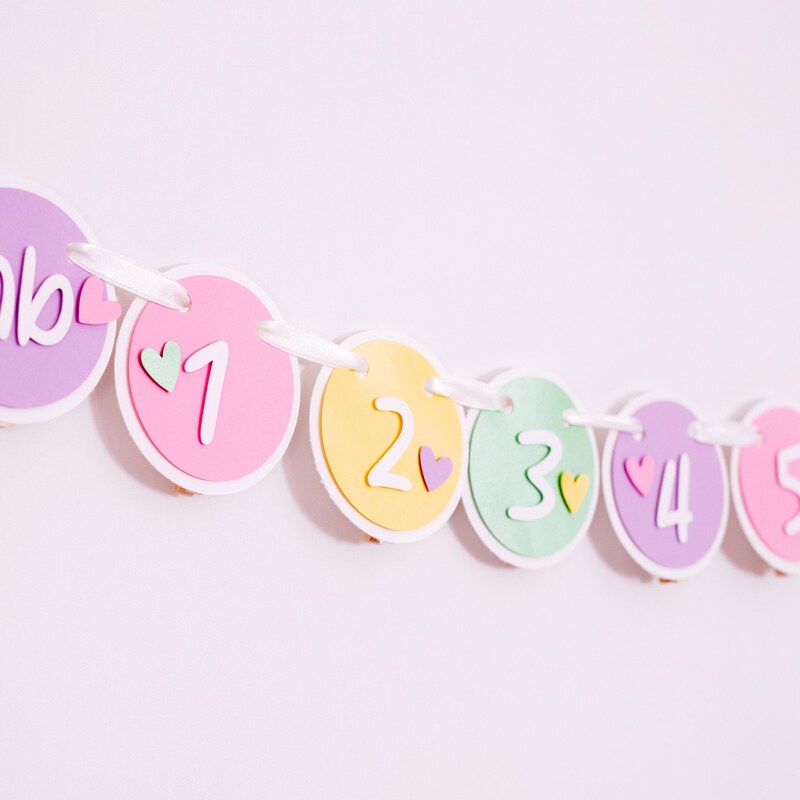 12 Month Banner - Etsy