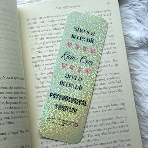 Romcom/ Thriller Bookmark| Handmade| Cute Gift| Bookish| Book Lovers ...