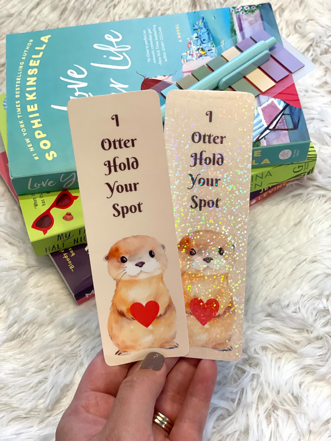 I Otter Hold Your Spot Bookmark| Handmade| Cute Gift| Bookish| Book ...